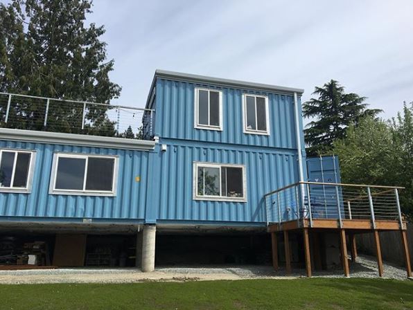 The Carlson Container Home in Seattle | Container Home Hub